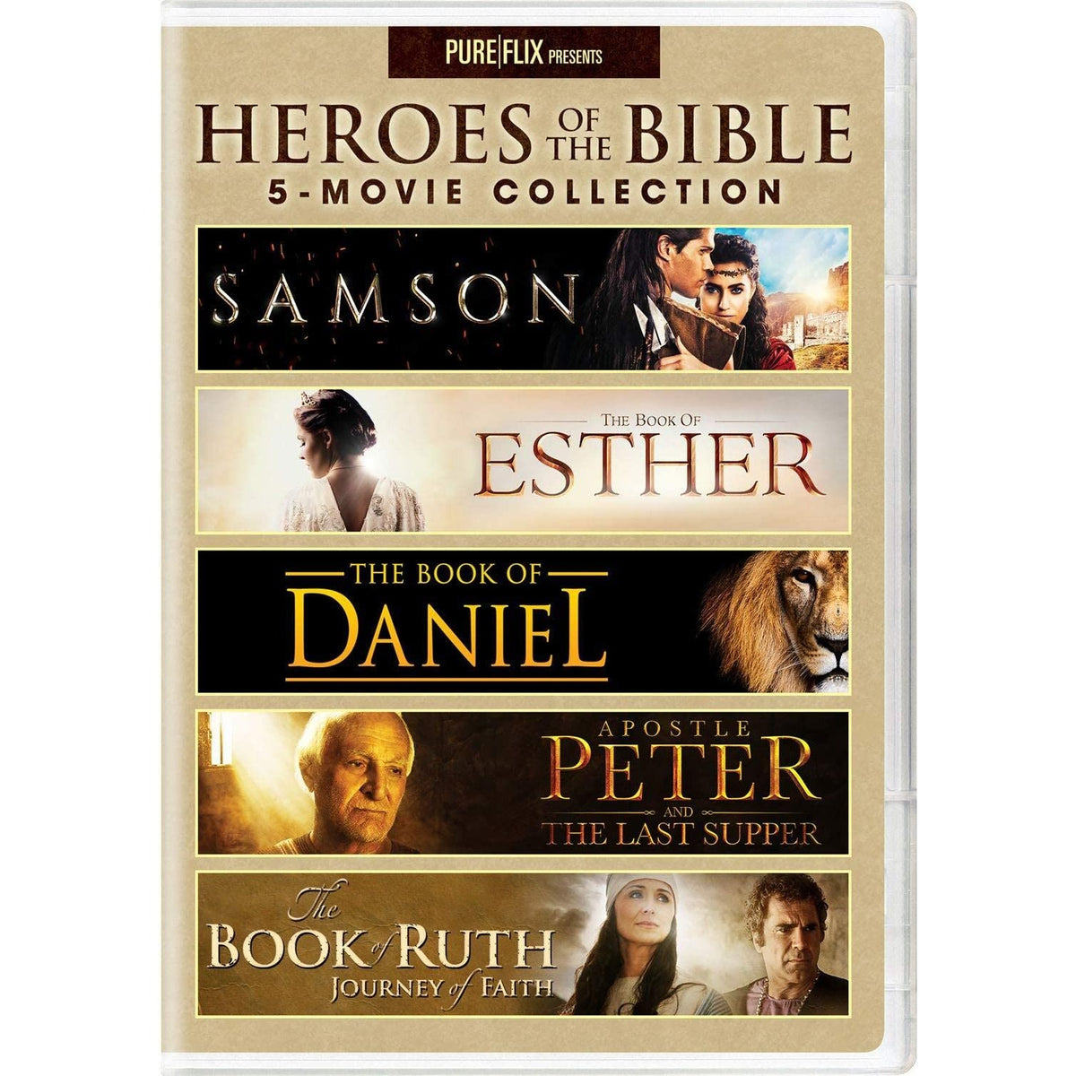 Heroes of the Bible - 5 Movie Collection [DVD Box Set] — MyShopville