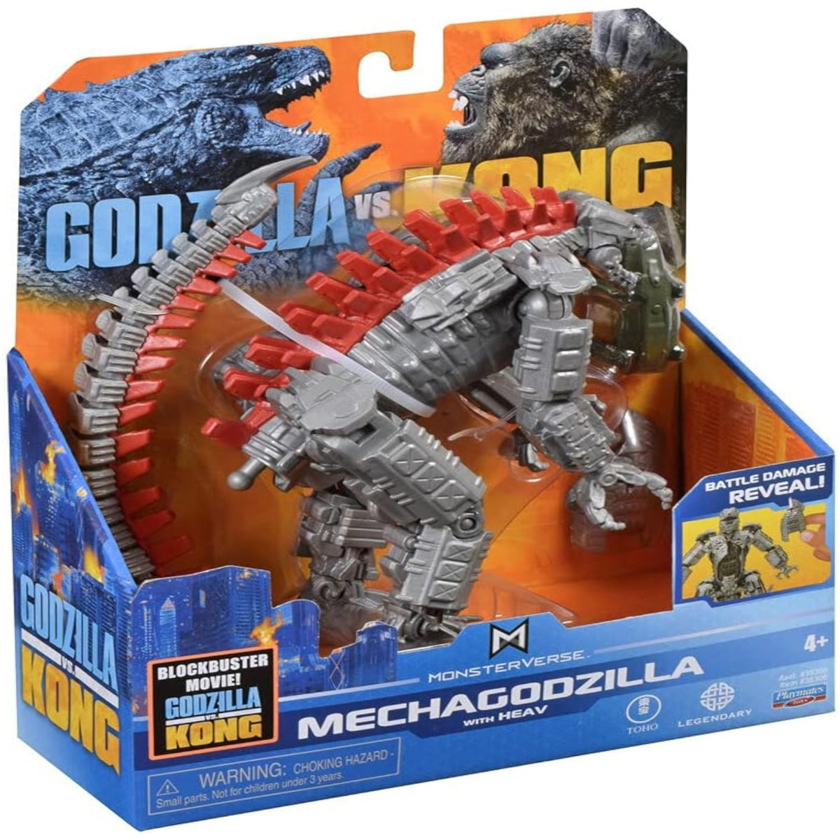 MonsterVerse Godzilla vs Kong: MechaGodzilla with HEAV - 6 inch [Toys ...