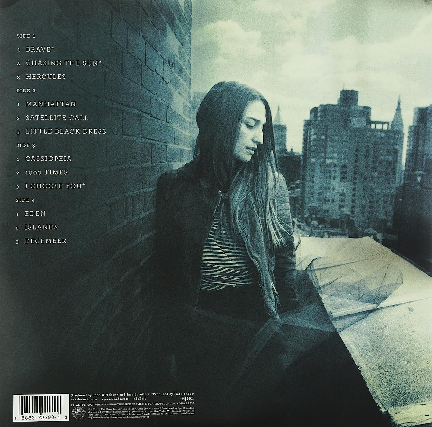 Sara Bareilles - The Blessed Unrest [Audio Vinyl] — MyShopville