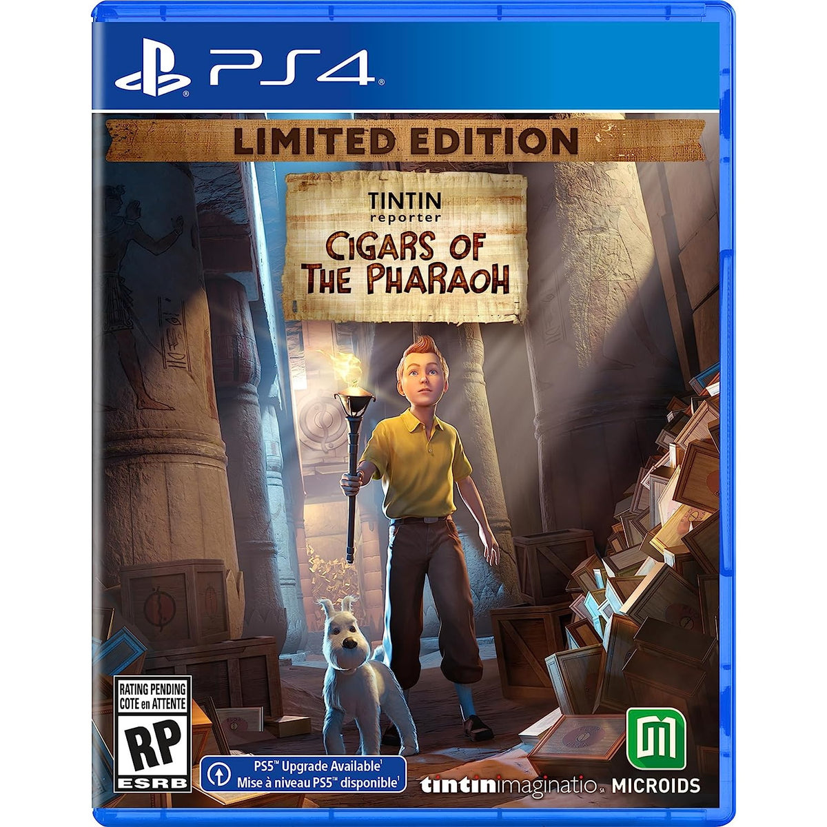 Tintin Reporter: Cigars of the Pharaoh - Limited Edition [PlayStation ...