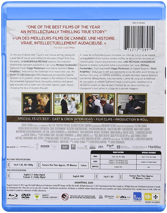 A Dangerous Method Dvd