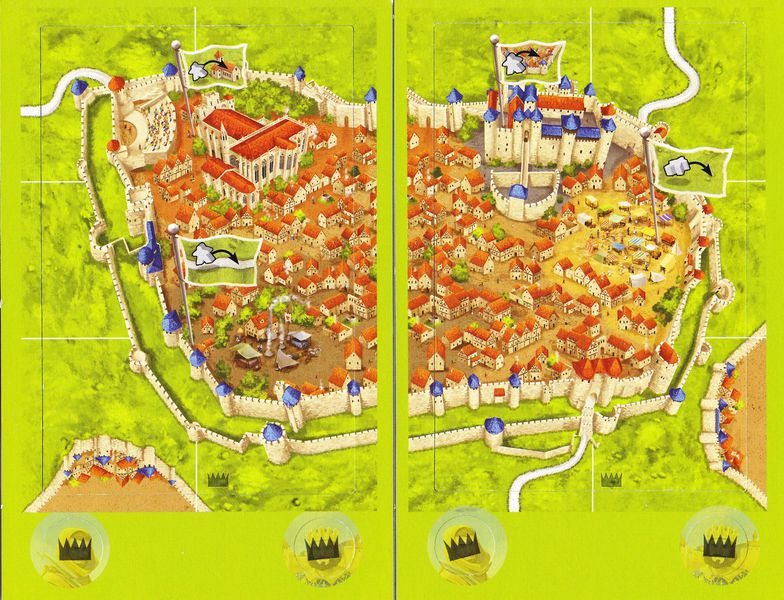 Carcassonne: Expansion 6 - Count, King & Robber [Board Game, 2-6 Playe — MyShopville