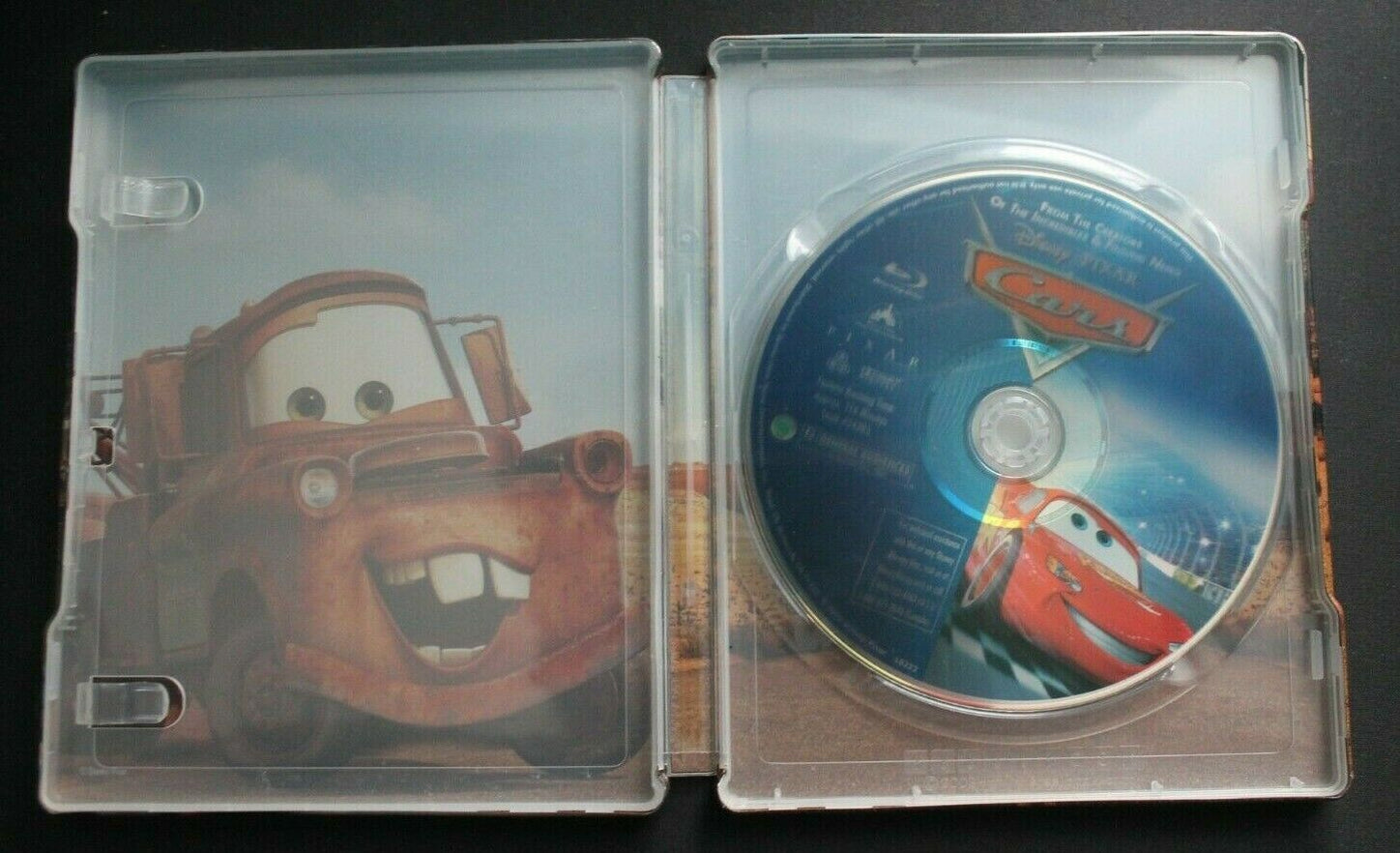Disney Pixar's Cars - Limited Edition SteelBook [Blu-ray] — MyShopville
