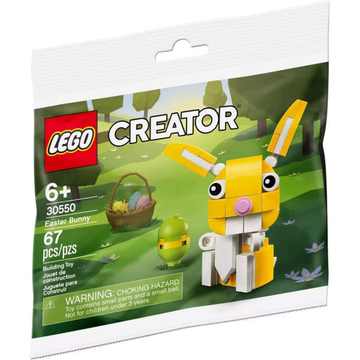 LEGO Creator: Easter Bunny - 67 Piece Building Kit [LEGO, #30550 ...