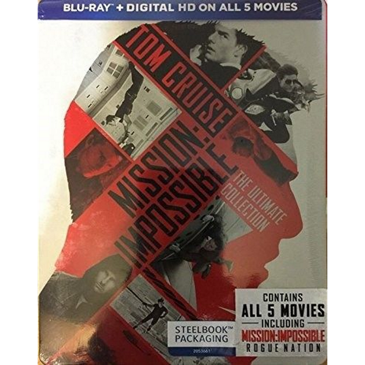 Mission: Impossible - The Ultimate Collection 5-Pack SteelBook [Blu-Ra ...