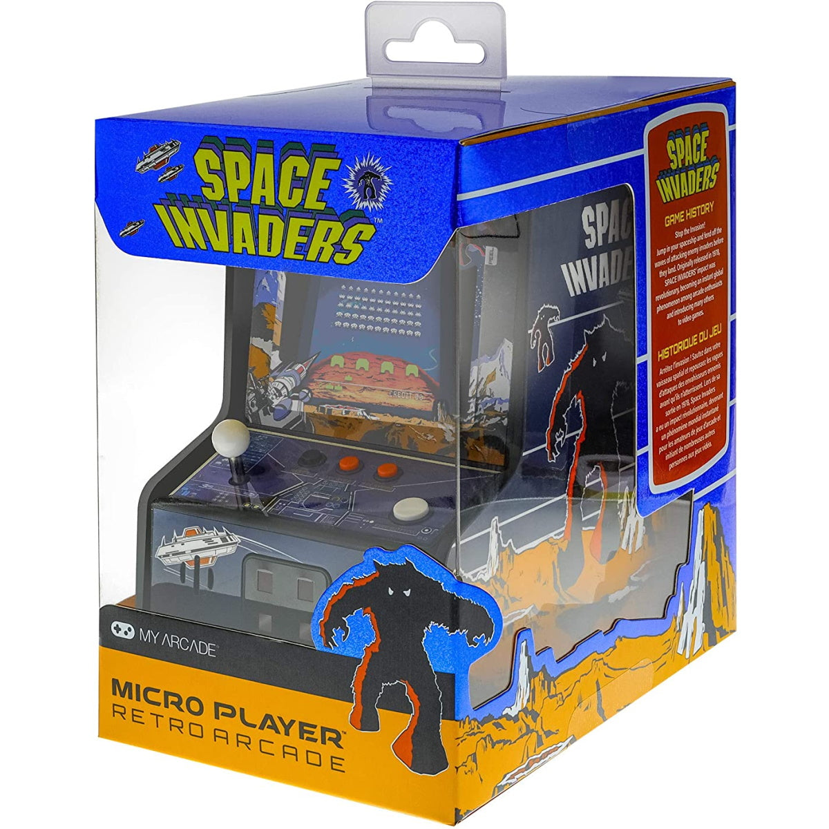 My Arcade Space Invaders Micro Player - Mini Retro Arcade Machine Cabi — MyShopville