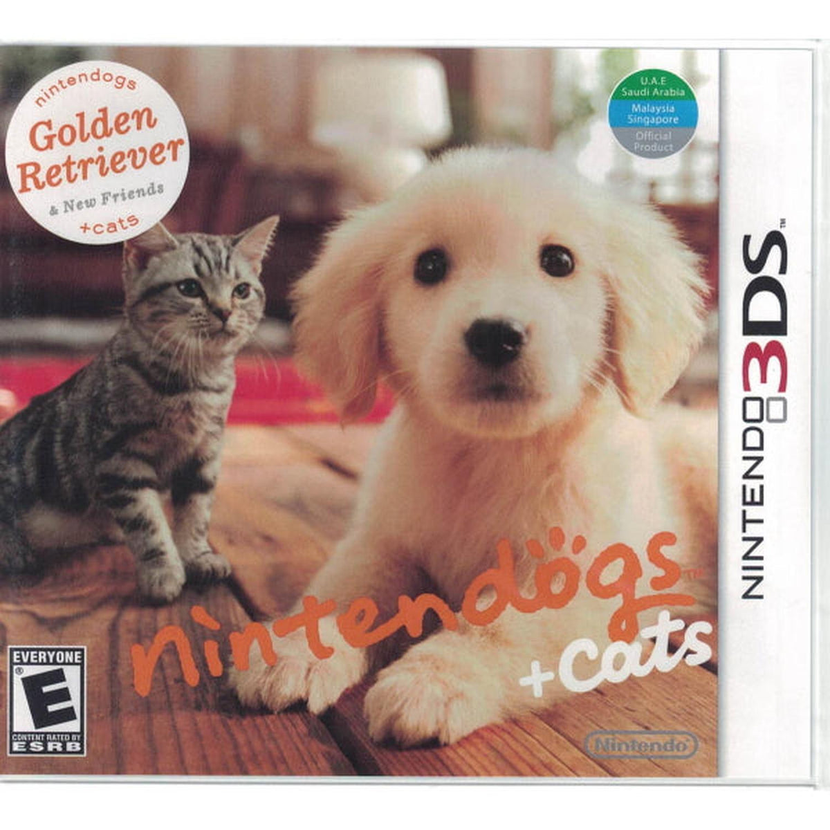 Nintendogs + Cats: Golden Retriever & New Friends [Nintendo 3DS ...