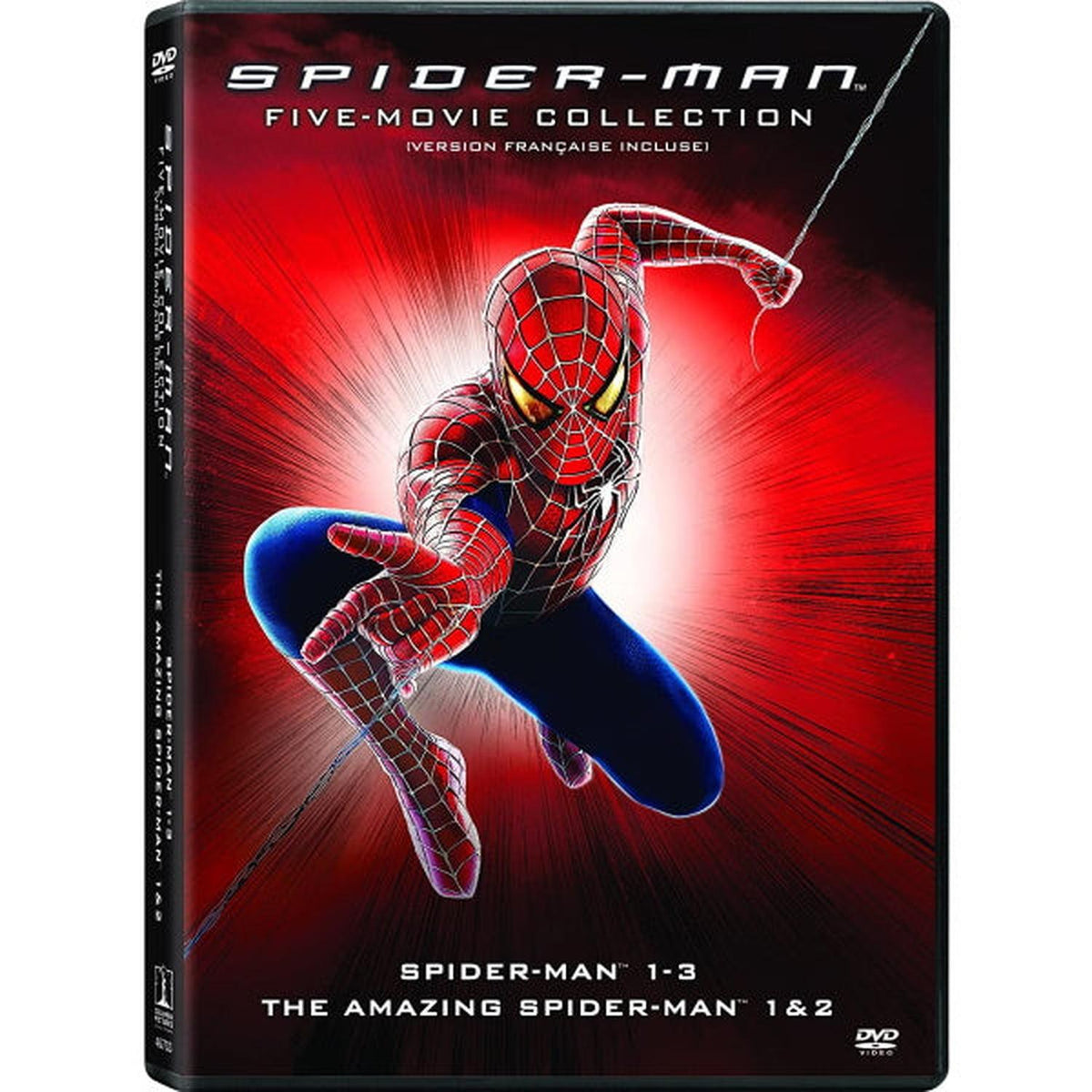 Spider-Man Five-Movie Collection [DVD Box Set] — MyShopville