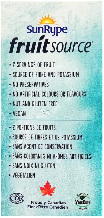 SunRype Fruit Source - 100% Fruit Bars Variety Pack - 1.11kg - 30-Coun ...