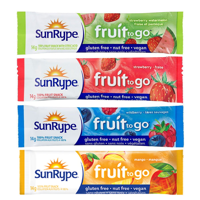SunRype Fruit to Go Variety Pack - 1.01kg - 72-Count [Snacks & Sundrie ...