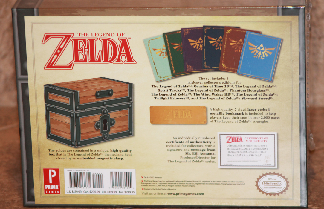The Legend Of Zelda Box Set: Prima Official Game Guide Collection [Str ...